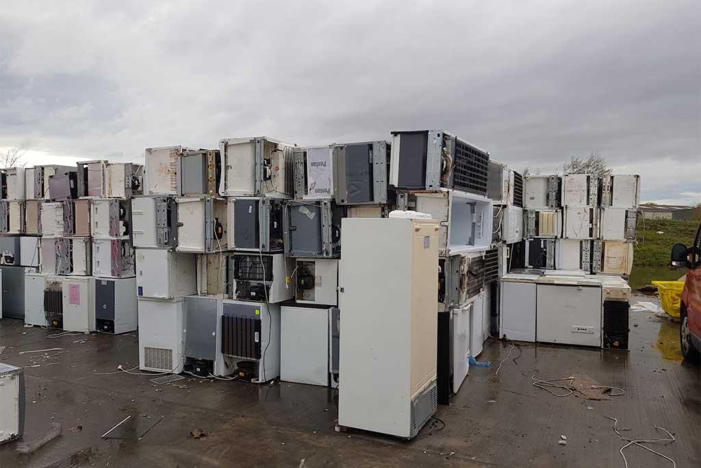 Fridge Processing: Electrical Waste (WEEE) Disposal and Recycling - Gap ...